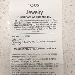 Tous | Jewelry | Authentic Tous Noa Flor Ring | Poshmark